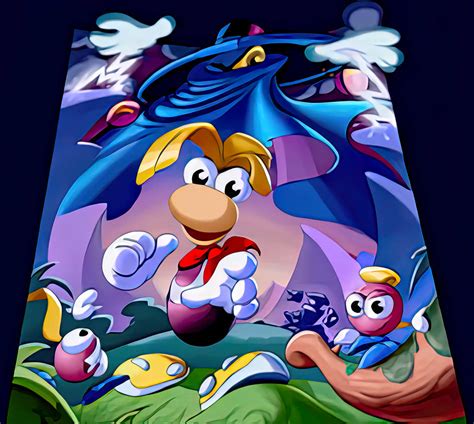 Rayman Mr Dark By Kazdeviant On Deviantart
