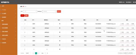 基于javaspring Bootmysql的教学辅助平台源码数据库文档 Csdn博客
