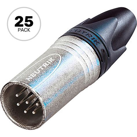 Neutrik Nc6msxx Male 6 Pin Xlr Cable Connector With Switchcraft Pin