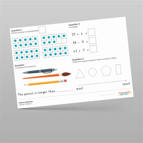 Year 2 Spring 2 Week 2 Maths In Minutes Resource Classroom Secrets