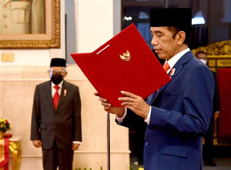 Perpres Diteken Jokowi Ini Daftar Kementerian Negara Di Kabinet Indonesia Maju Mnctrijaya