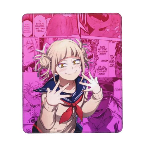 My Hero Academia Himiko Toga Mouse Pad 7 X 86 In Non Slip Keyboard Mat