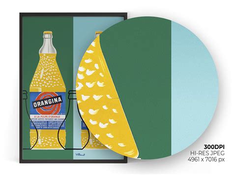 1966 Vintage Orange Juice Advert Poster Printable Retro Wall Etsy