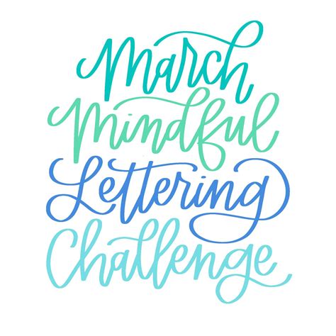 Lets Letter Together Hand Lettered Design