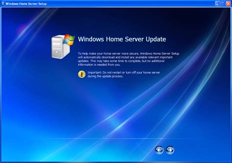 Installing Windows Home Server Blog
