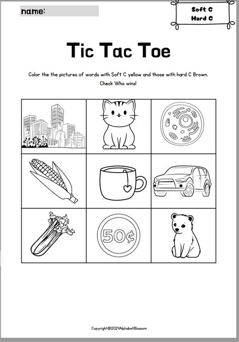 Soft C And Hard C Activities Made By Teachers