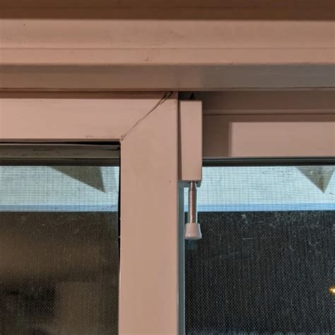 Keyed Sliding Glass Patio Door Foot Bolt Lock For Ventilation Purpose