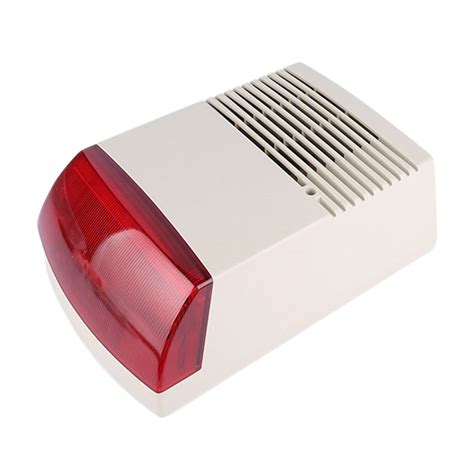 Outdoor Indoor Smoke Speaker Wired Strobe Home Acc Grandado