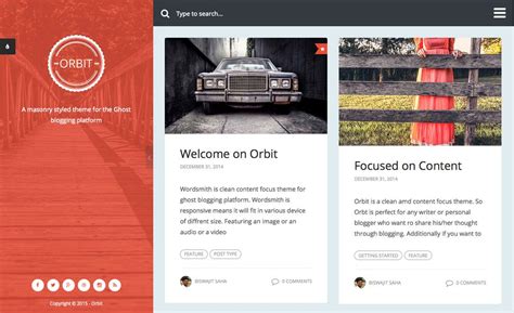 30 Beautifully Designed Ghost Themes Design Shack