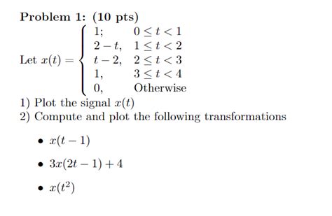 Solved Problem 1 10 Pts 1 0 Chegg Com