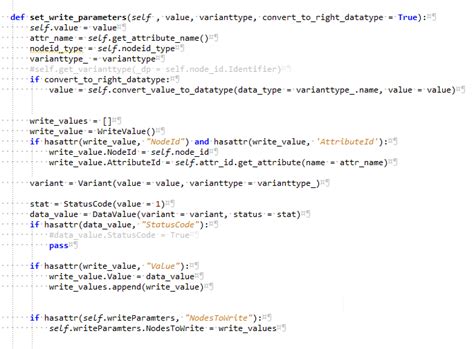 Writeresponse Delivers An Empty Results List Issue Freeopcua