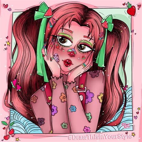 Strawberry Girl By Madamluicachi On Deviantart