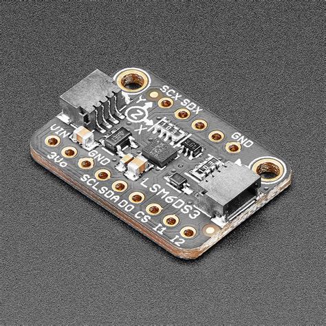 Adafruit Lsm6ds3tr C 6 Dof Accel Gyro Imu Stemma Qt Qwiic The