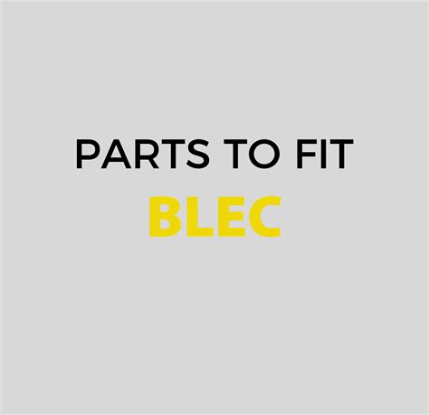 Blec Parts Parts By Brand Agri Linc
