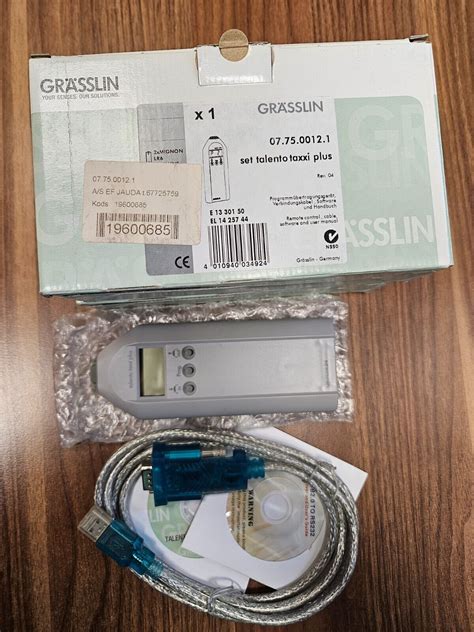 Grasslin 077500121 Programmer Set Talento Taxxi Plus Ebay