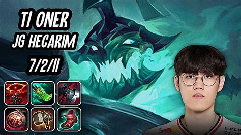 T1 Oner Jg Hecarim Soloq Replay 20250920 Youtube