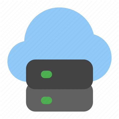 Big Data Server Database Cloud Ui Icon Download On Iconfinder