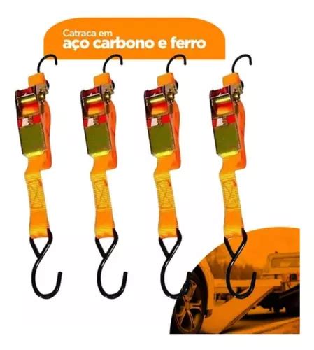 Jogo De Fitas E Cinta Prender Carga C Catraca Mts C Nf MercadoLivre