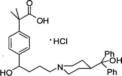 Synthetic Method Of Fexofenadine Hydrochloride Eureka Patsnap