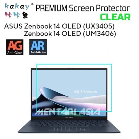 Jual Screen Protector Asus Zenbook Oled Ux Um Kakay Premium Clear Shopee Indonesia