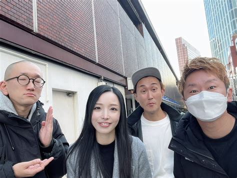 藤木紗英絶対取り下げないAV女優 on Twitter RT sae fujiki 朝からハッチャンネルさんと孔雀団さんとYouTube撮影してきたよー