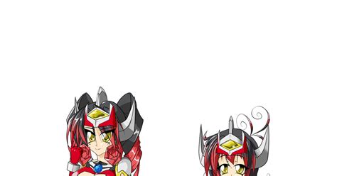 ウルトラ戦姫 ウルトラレディ・スフェール バーニングルビー 黒刃臥音のイラスト Pixiv