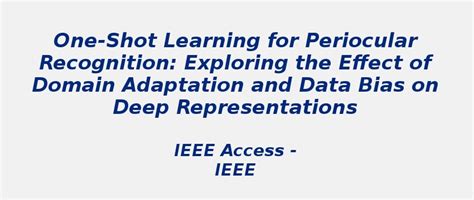 Domain Adaptation And Data Bias On Deep Representations S Logix