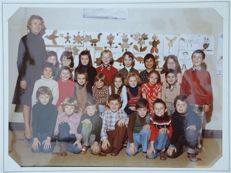 Photo De Classe Photo De Classe école De Montièresjules Verne De 1979