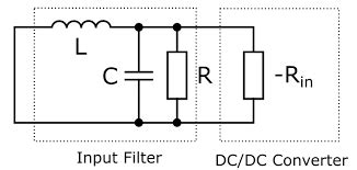Input Filter On DC DC Converter When It Is The Only Load On A Source Electrical Engineering