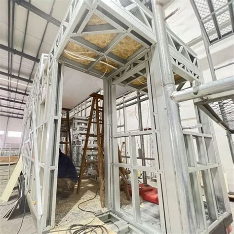 Assembled Trailer Tiny Homes Readyto Ship With Double Folding Glass