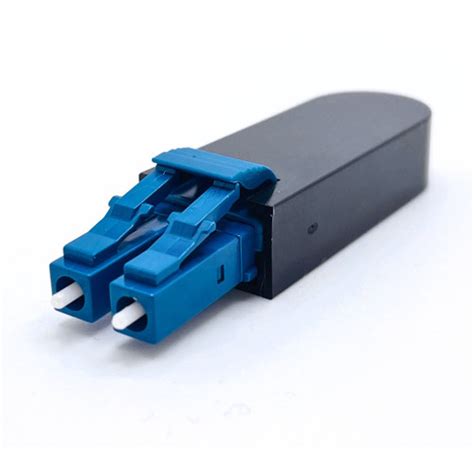 Lcupc Duplex Single Mode Fiber Loopback Module Pvc Jacket Ofnr