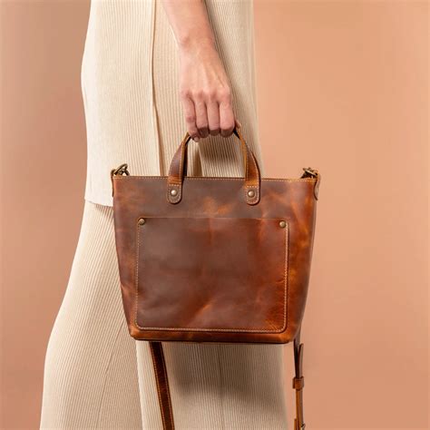 Valerie Leather Mini Tote Bag Yukon Bags