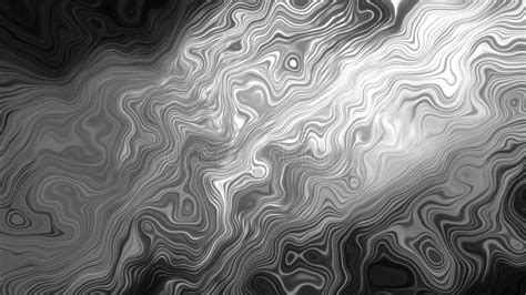 Liquid Pattern With Moving Shimmering Curved Lines Motion Shimmering
