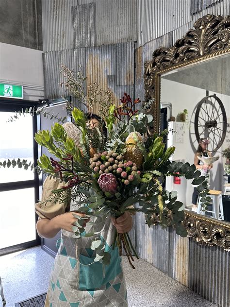 Native Presentation Bouquet Workshop In Brisbane Queensland