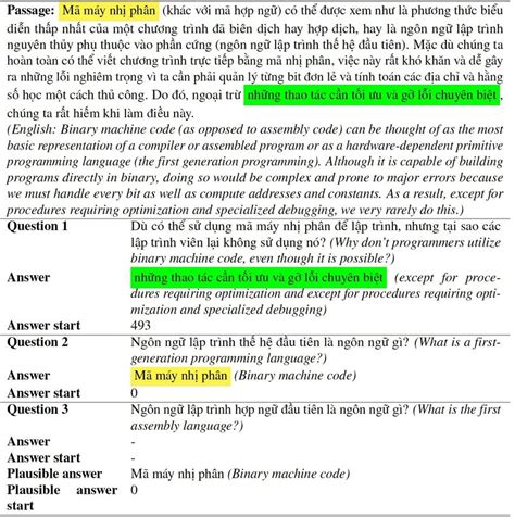 Several Passage Question Answer Triples Extracted From The Dataset