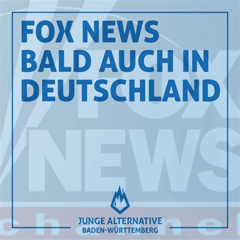 Us Nachrichten Sender Fox News Startet Nun In Deutschland Junge
