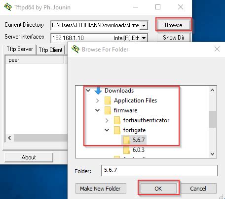 How To TFTP Firmware To FortiGate Historian Tech