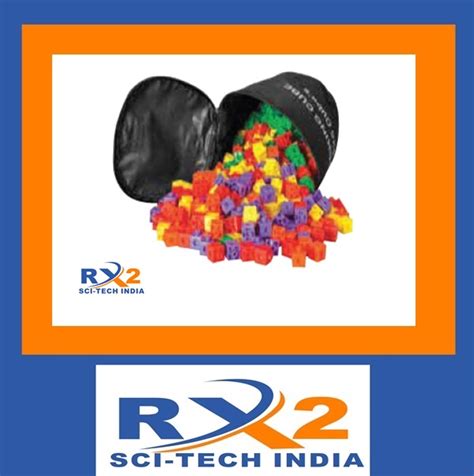 Rx2 High Quality Interlocking Cubes For College School Math Lab
