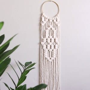 Digital PDF Pattern Macrame Wall Hanging Pattern Etsy