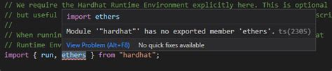 ethers module not found hardhat · issue 1279 · nomicfoundation