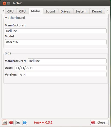 I Nex Tool To List Hardware Information In Linux Similar To CPU Z Web Upd Ubuntu Linux Blog