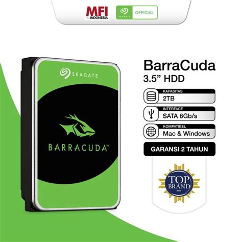 Jual Seagate Barracuda Tb Harddisk Hd Hdd Hardisk Internal Pc Tb Rpm Sata Di Lapak