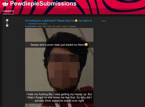 I Kinda Feel Bad For Him But Really There Are Many Better Places To Search For A Gf Rsadcringe
