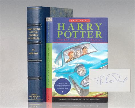 Harry Potter And The Chamber Of Secrets Raptis Rare Books Fine