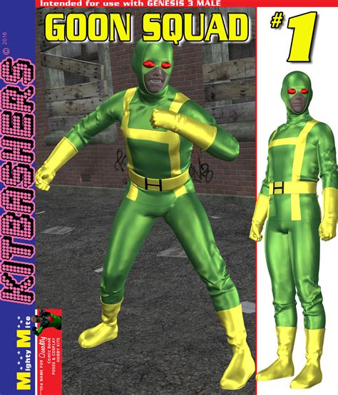 Goon Squad 001 Mmkbg3m Daz 3d