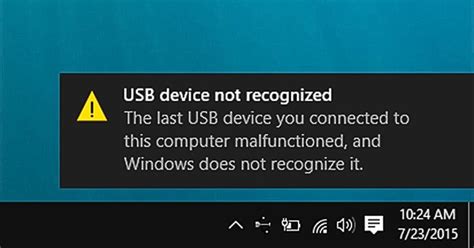 lỗi usb device not recognize 11 cách khắc phục trên windows