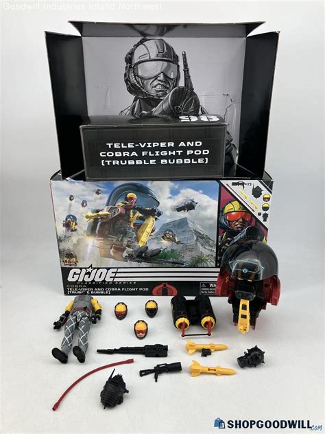 Gi Joe Classified Python Patrol Tele Viper Action Figure And Cobra