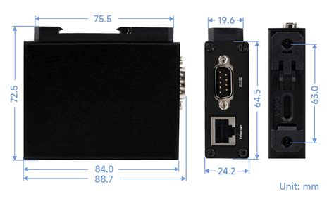Serial Server B Rs Na Rj Tcp Ip To Serial Sa Poe