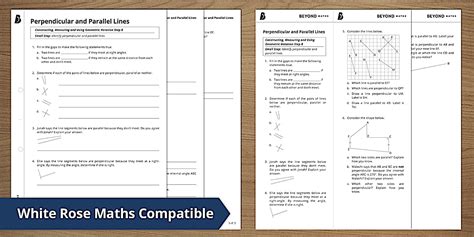👉 Perpendicular And Parallel Lines Teacher Made