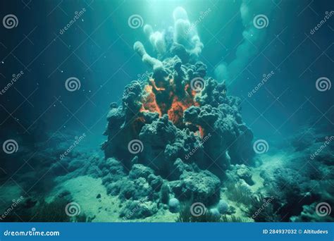 Hydrothermal Eruption A Type Of Volcanic Eruption Caused By Th Royalty